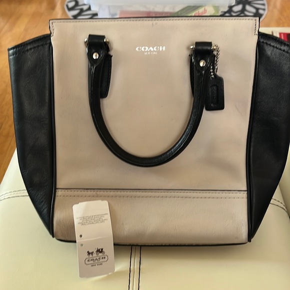 Coach | Bags | Coach Handbag Mushroom Black | Poshmark